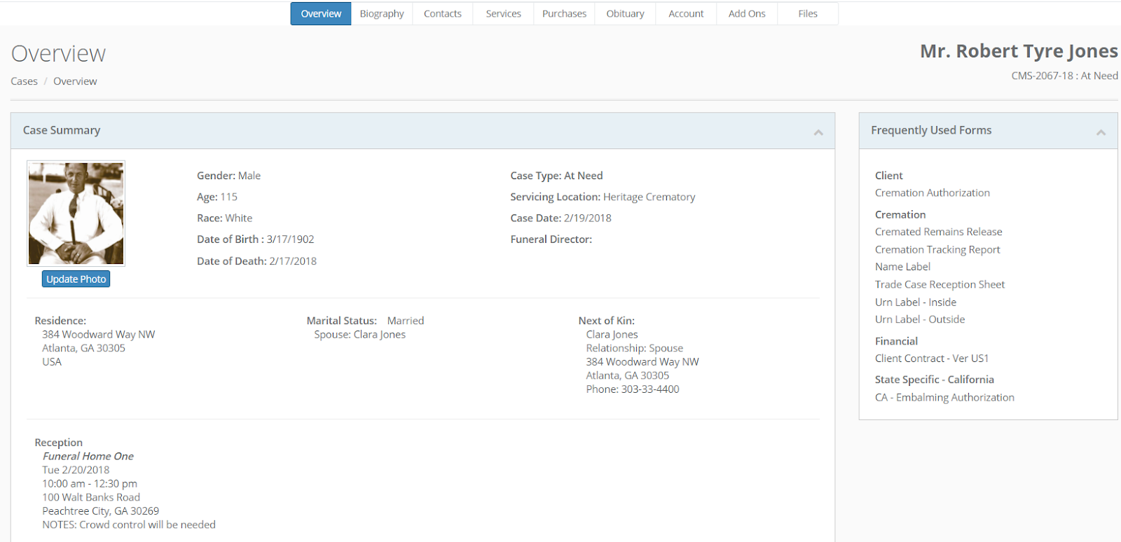 Case Overview – Halcyon Help