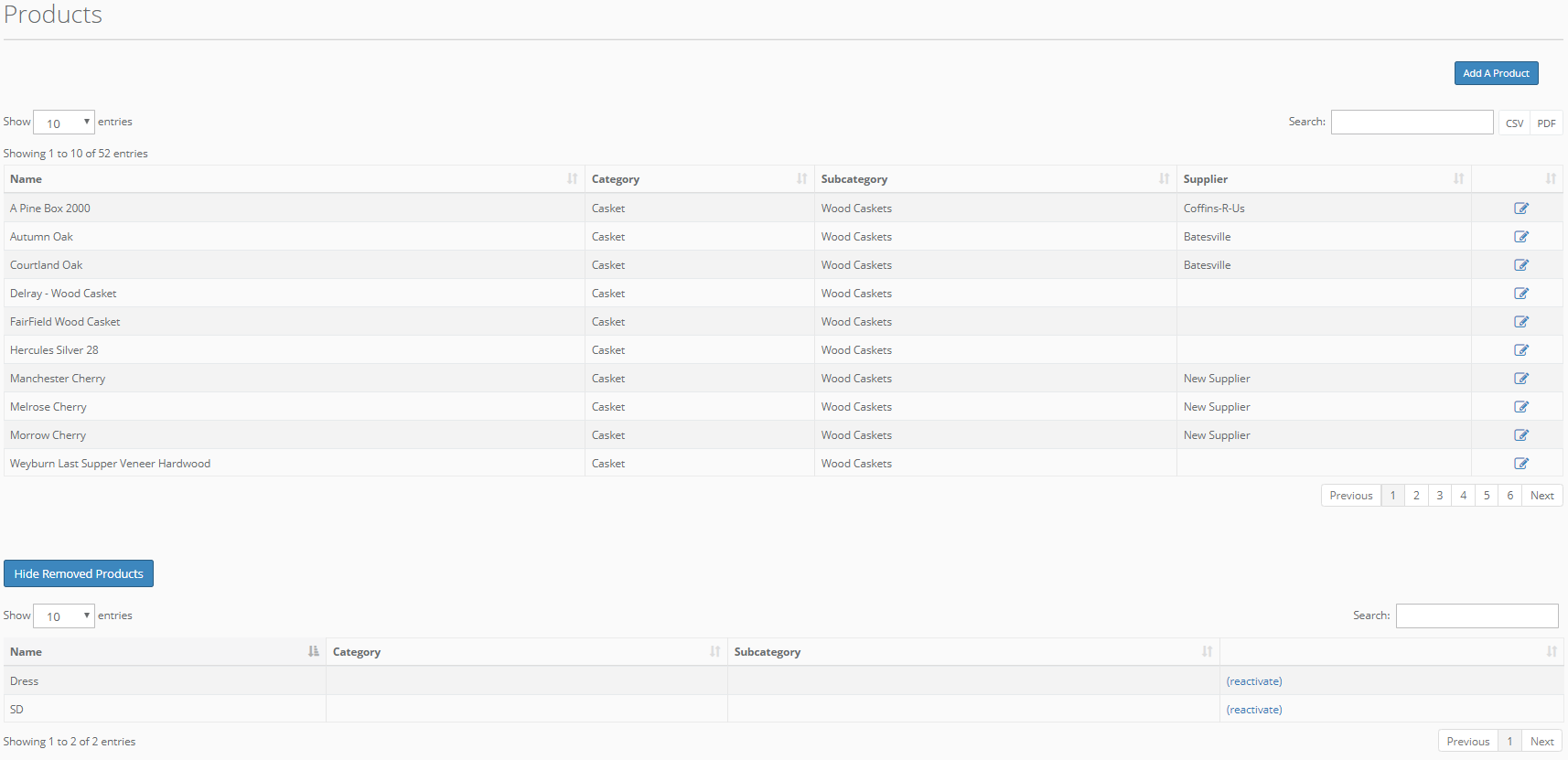 Master List Maintenance – Halcyon Help