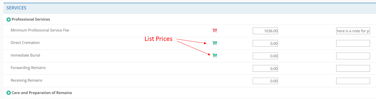 Contract Line Items – Halcyon Help