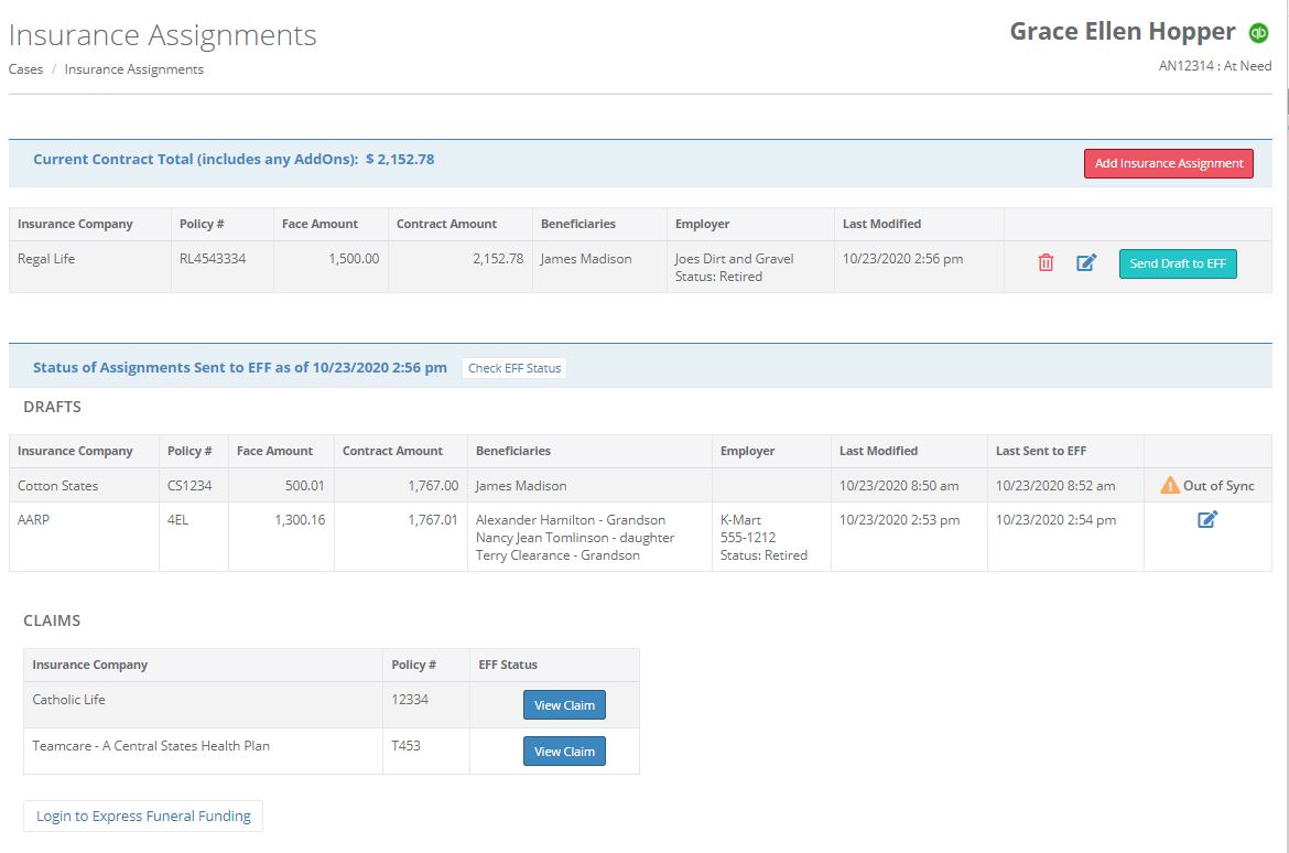 Insurance Assignments – Halcyon Help